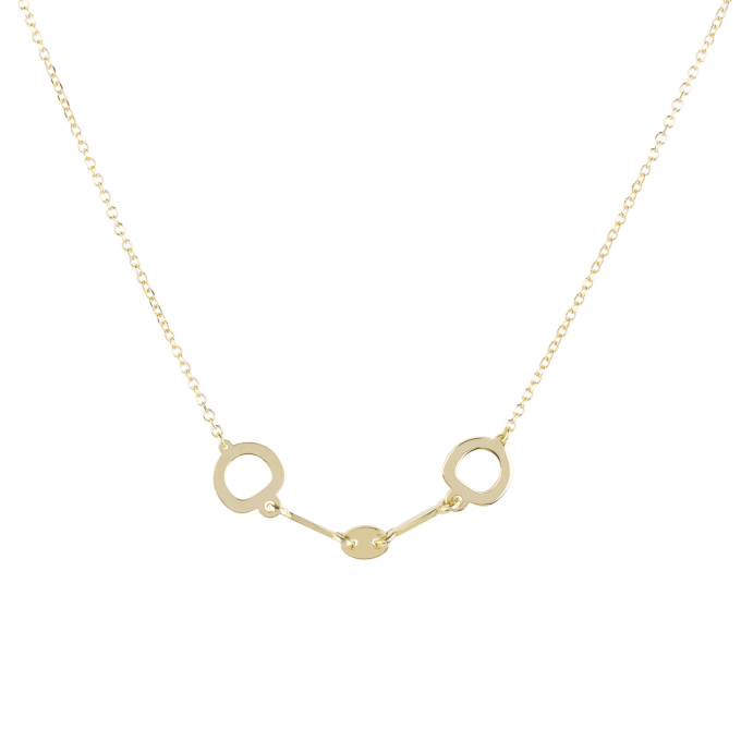 Horse Bit - Yellow Gold Necklace | Maria Anastasia